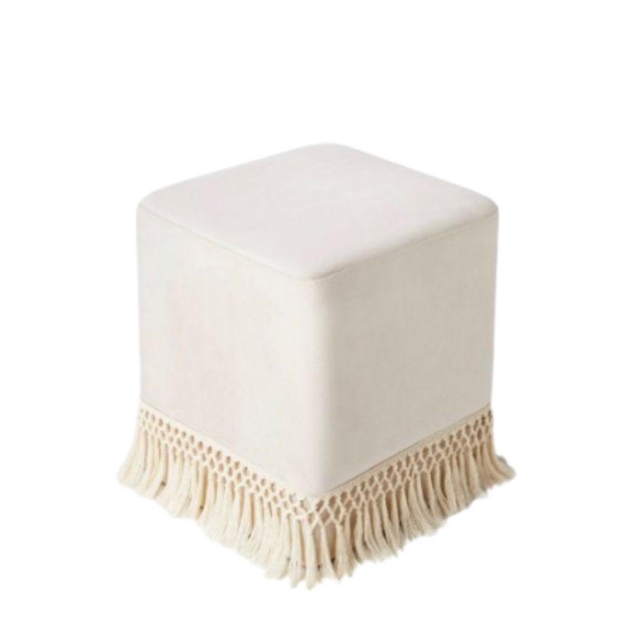 Fringe Ottoman | Ottoman Rentals for Events and Lounges | Folklore ...