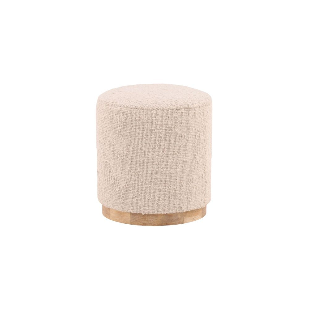 Georgia Ivory Ottoman | Ottoman Rentals for Events and Lounges ...