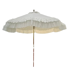 Ruffle Umbrella | Outdoor Umbrella Rentals for Weddings and Events ...