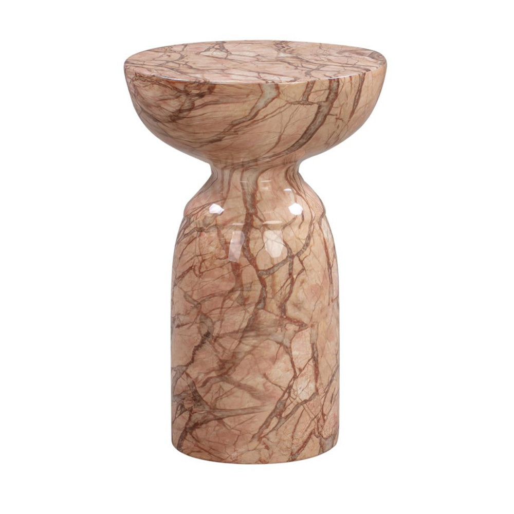 Sunset Swirl Marble Side Table | Side Table Rentals | Accent and Lounge ...