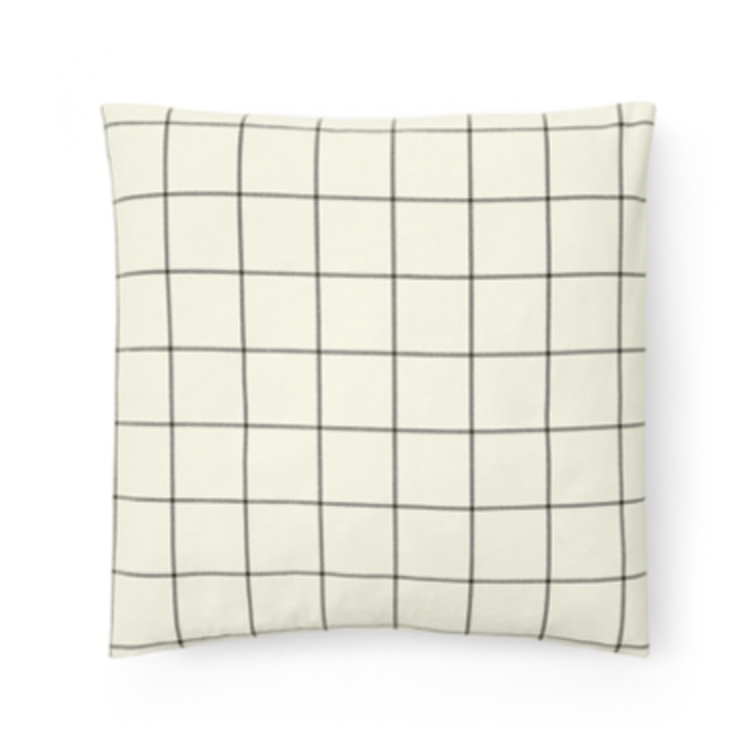 Windowpane Pillow - Cream | Decorative Pillow Rentals | Accent and ...