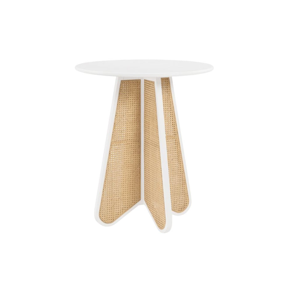 Cove Cocktail Table - White – Folklore Event Rentals